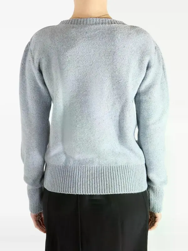BASERANGE Ribbed Knit Crew Neck Sweater