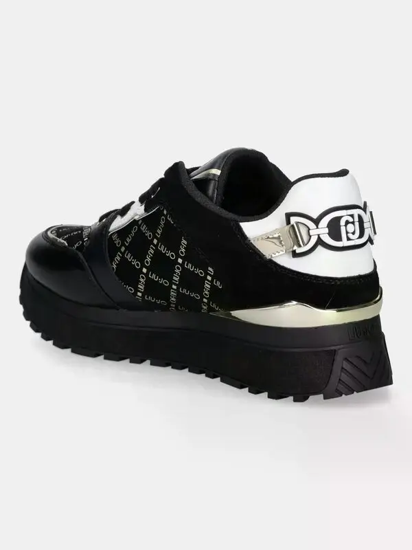 Liu Jo Logo Print Lace-up Sneakers