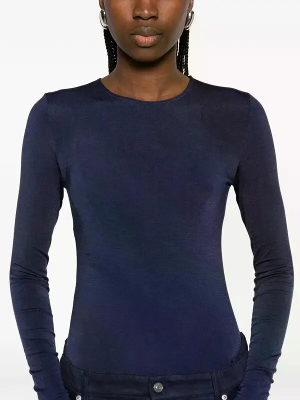 Wolford Long-sleeve Bodysuit - Blue