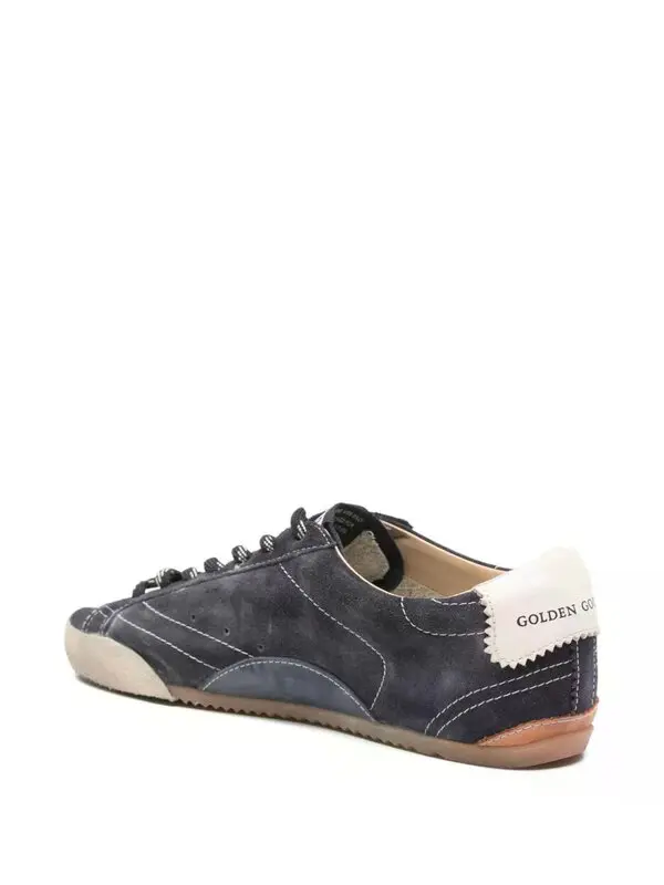 GOLDEN GOOSE True-star Suede Trainers - Grey