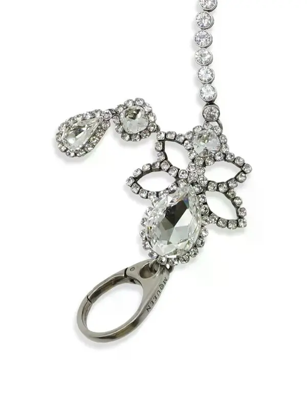 Alexander McQueen Chandelier Crystal Embellished Chain