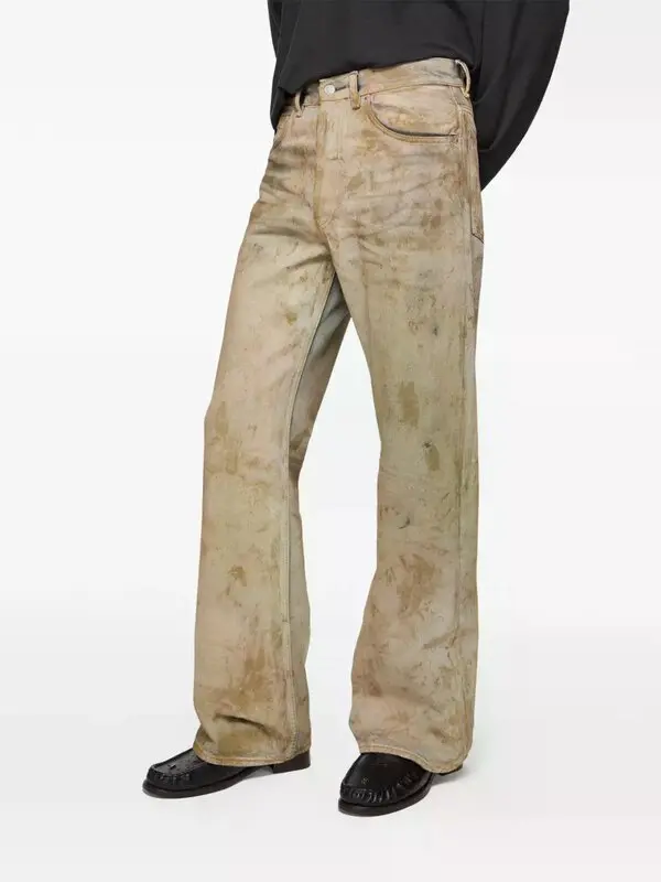 Acne Studios Faded Wide-leg Jeans