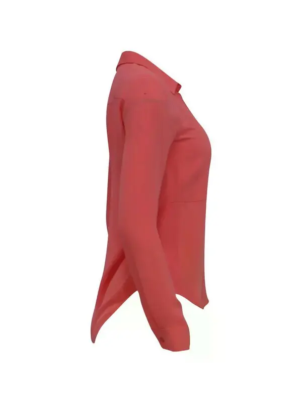 Theory Button-down Silk Blouse