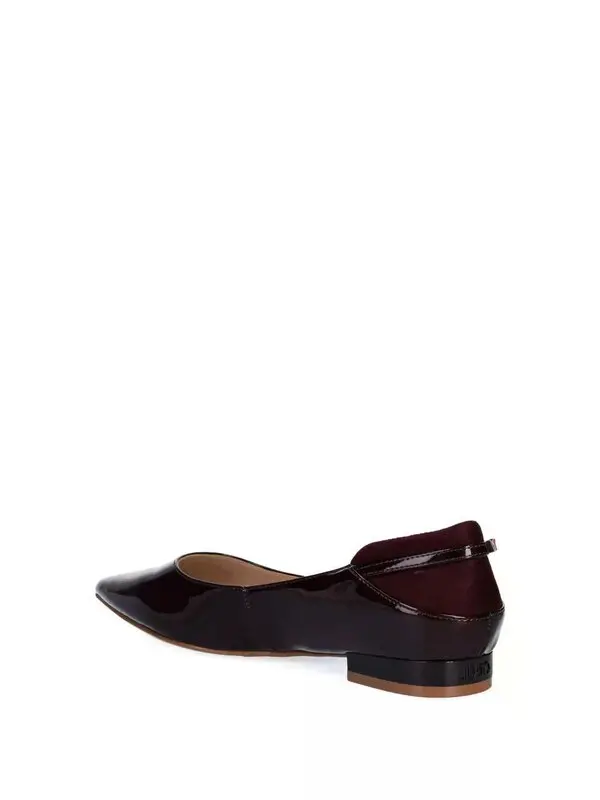 Liu Jo Buckle Detail Point Flat Pumps