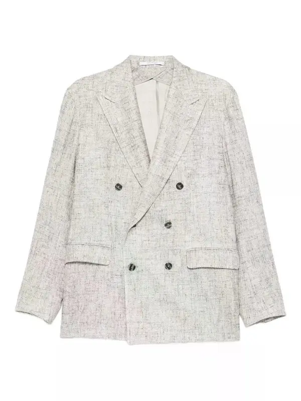 Tagliatore Double-breasted Jacket - Grey