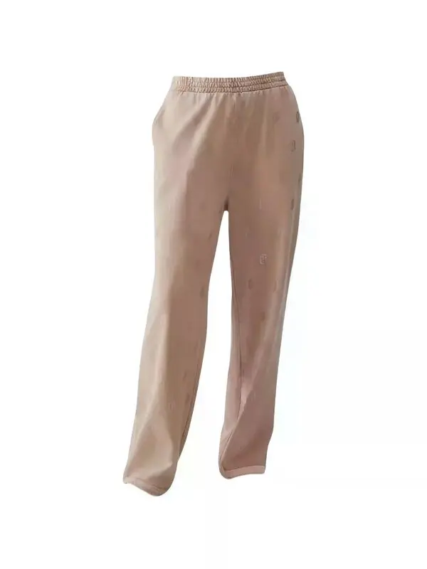 Liu Jo Logo Monogrammed Wide Leg Trousers