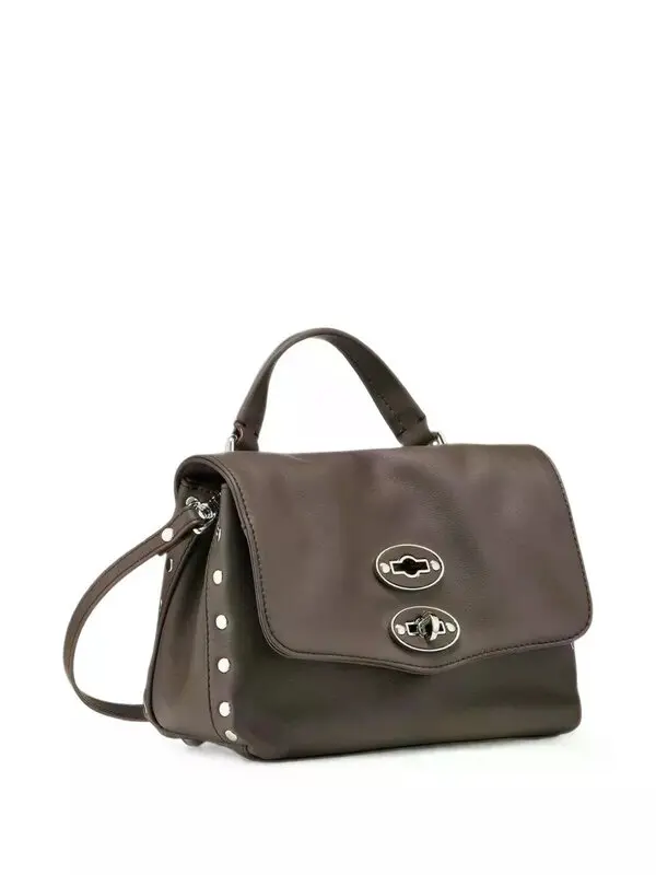 ZANELLATO Postina Tote Bag With Turn-lock Closure - Brown
