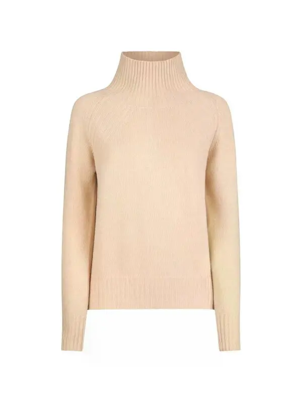 DONDUP Ribbed High-neck Sweater - Neutrals