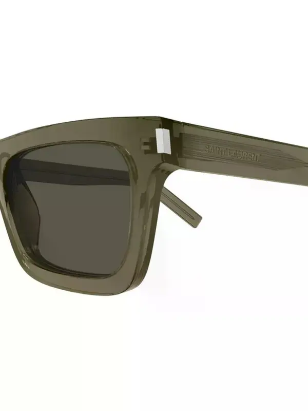 Saint Laurent Betty Square-frame Sunglasses - Brown
