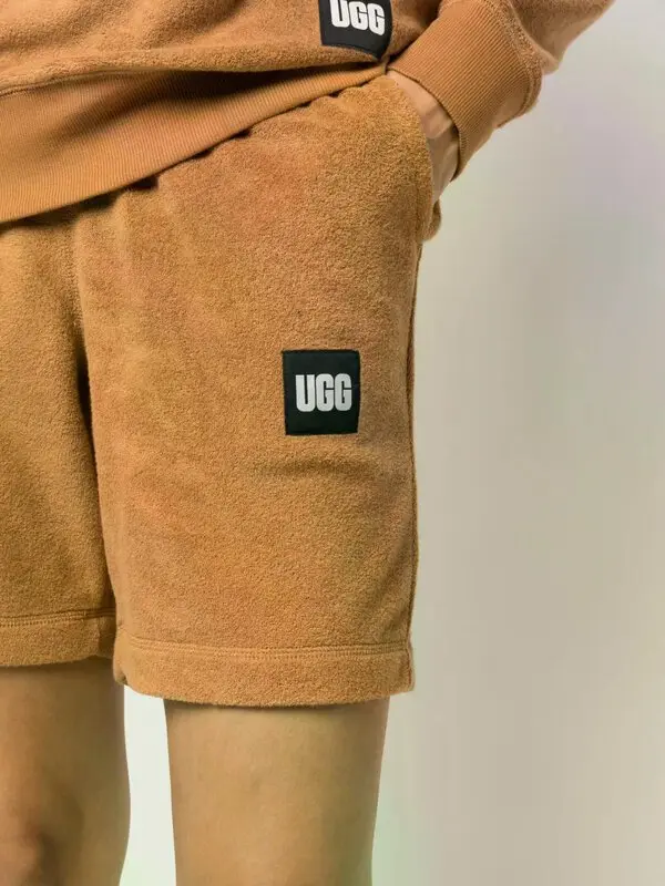UGG Logo-print Cotton Blend Shorts