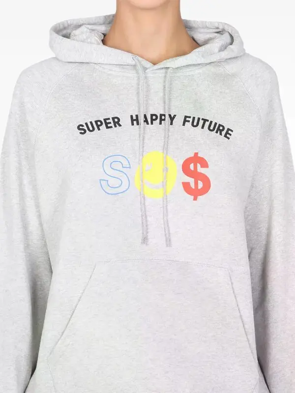 Être Cécile Graphic Print Hoodie