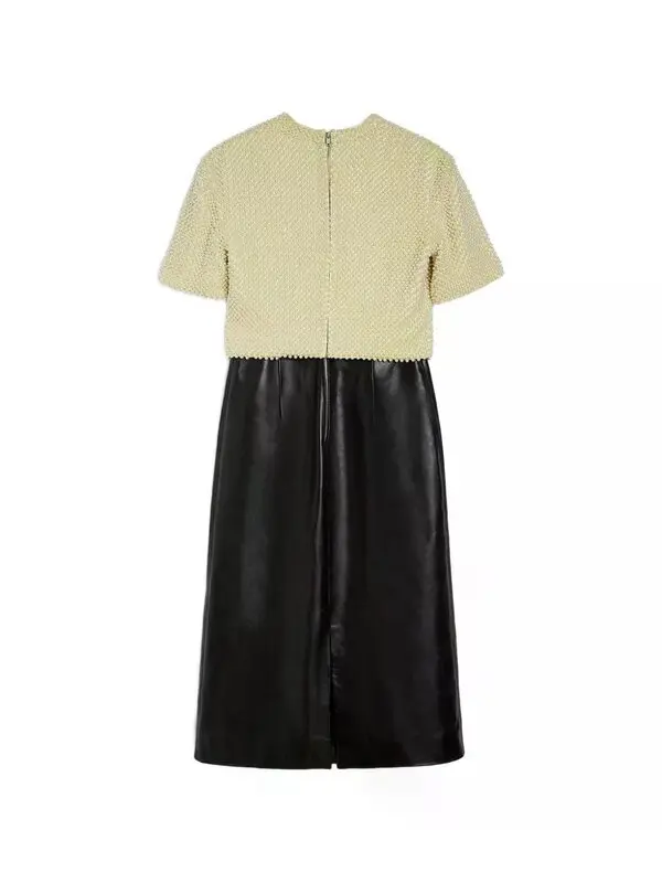 JIL SANDER Beaded Short-sleeve Dress
