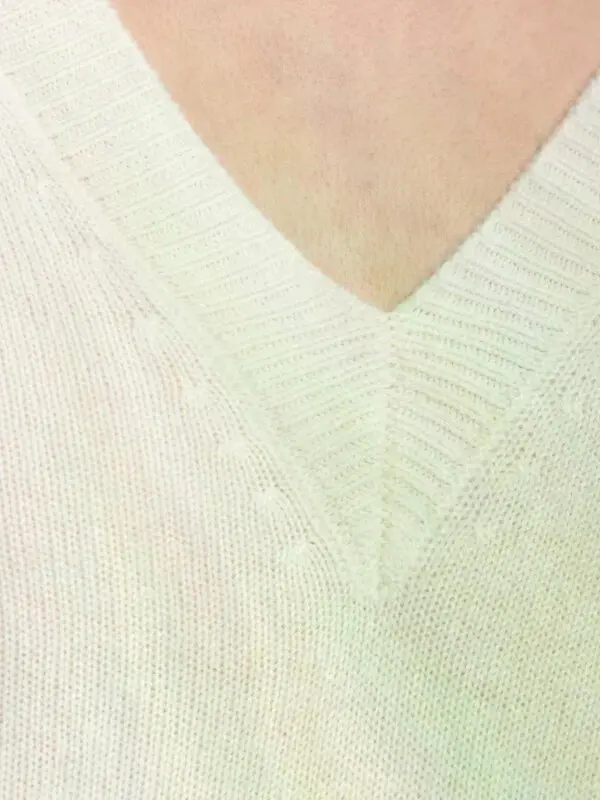 Officine Générale Misty V-neck Sweater - Neutrals