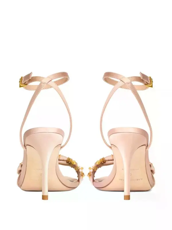 Sachin & Babi Embellished Bow Detail Sandals