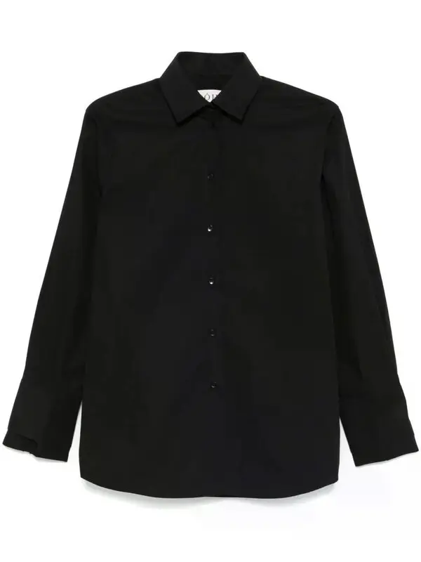 RÓHE Double Cuff Shirt - Black