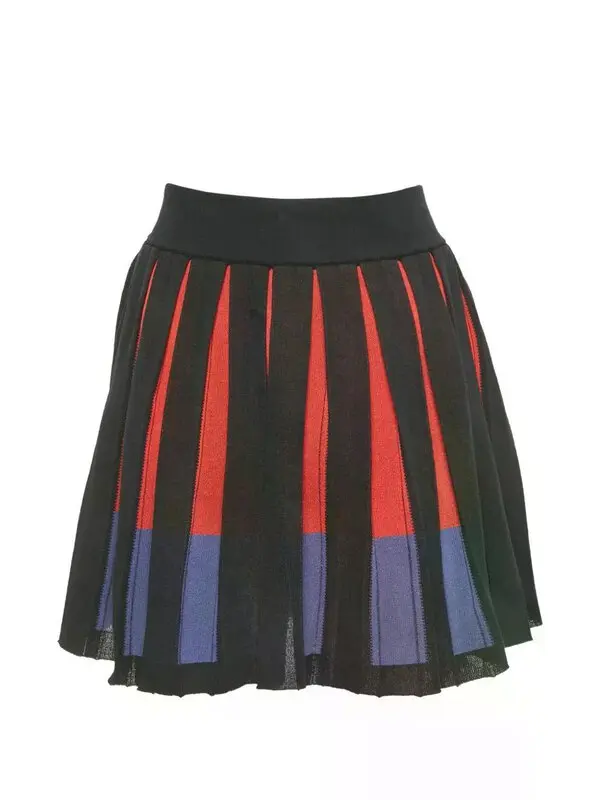 Missoni Pleated Knit Skirt - Black
