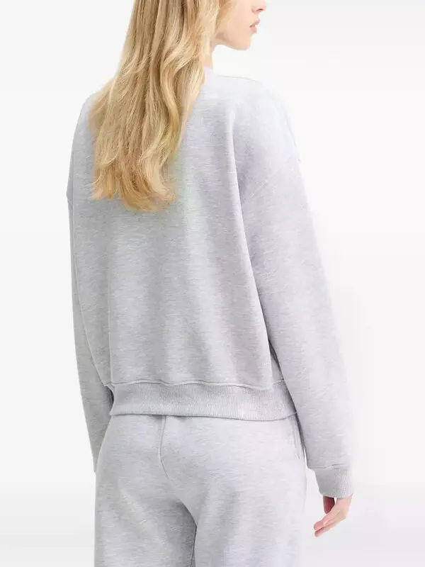 LA MANIA Logo-embroidered Sweatshirt