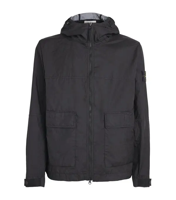 Stone Island Water-resistant Hooded Jacket
