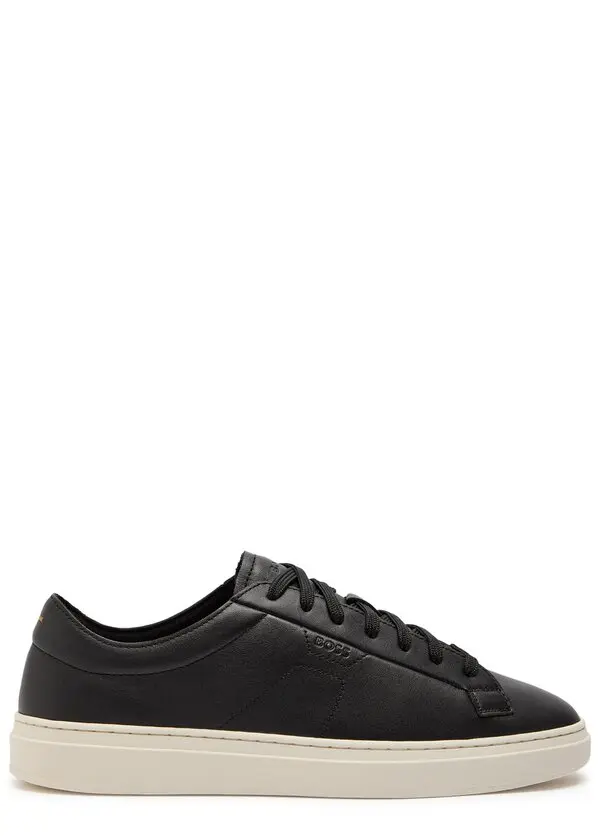 BOSS Kieran Leather Lace-up Sneakers