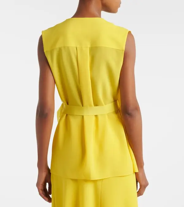 ROKSANDA Rua Draped Top With Detachable Belt
