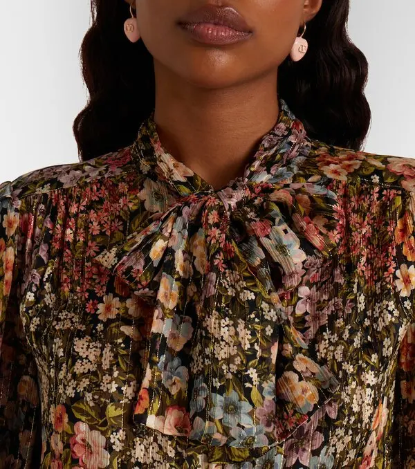 Valentino Garavani Floral Silk Blouse