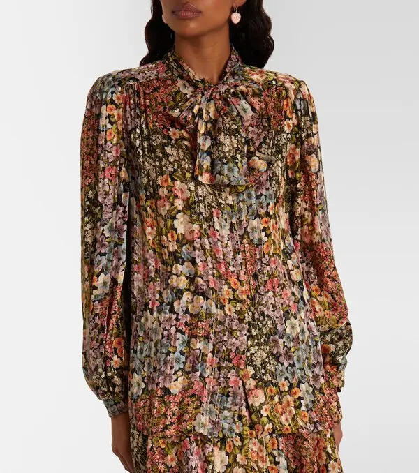 Valentino Garavani Floral Silk Blouse