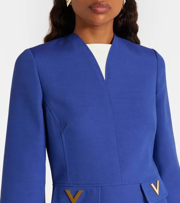 Valentino Garavani Crepe Couture Mini Dress