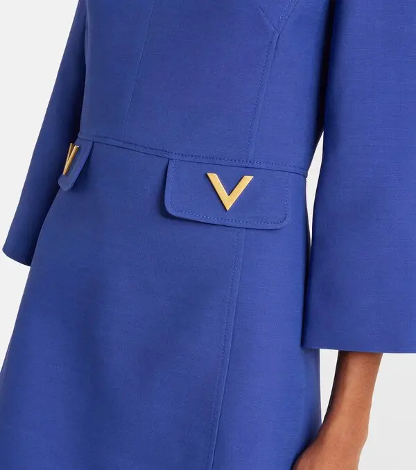Valentino Garavani Crepe Couture Mini Dress