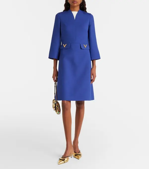Valentino Garavani Crepe Couture Mini Dress