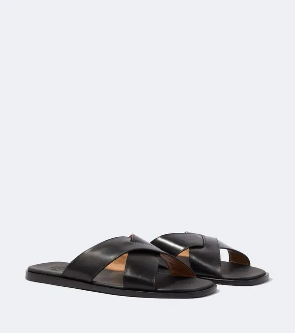 Church's Ockley Leather Sandals - Black