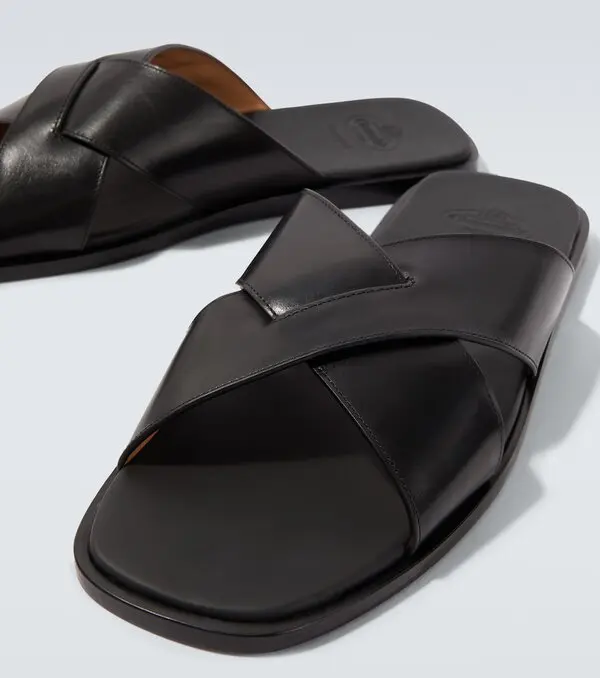 Church's Ockley Leather Sandals - Black