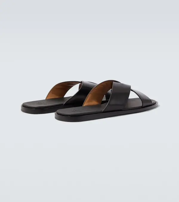 Church's Ockley Leather Sandals - Black