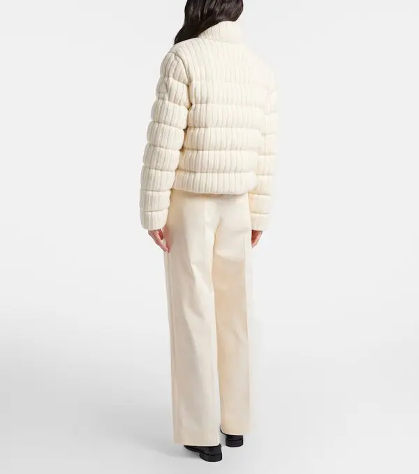 Moncler Wide-leg Cotton Trousers