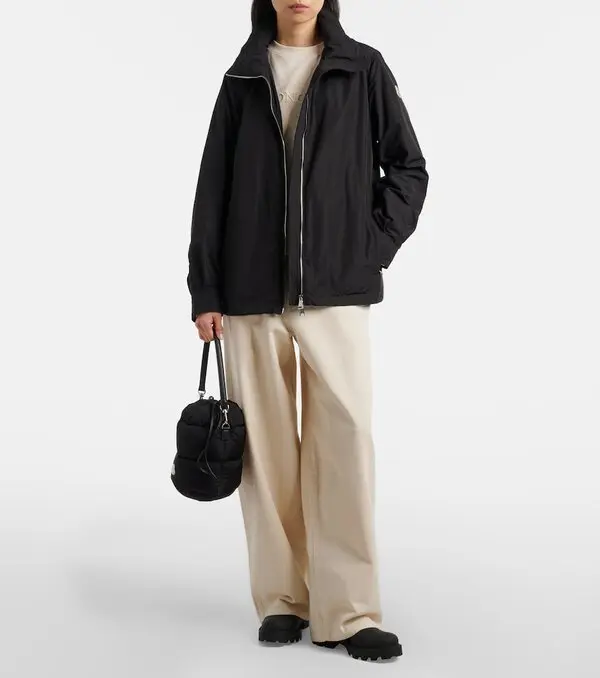 Moncler Ennette" Hooded Parka - Black