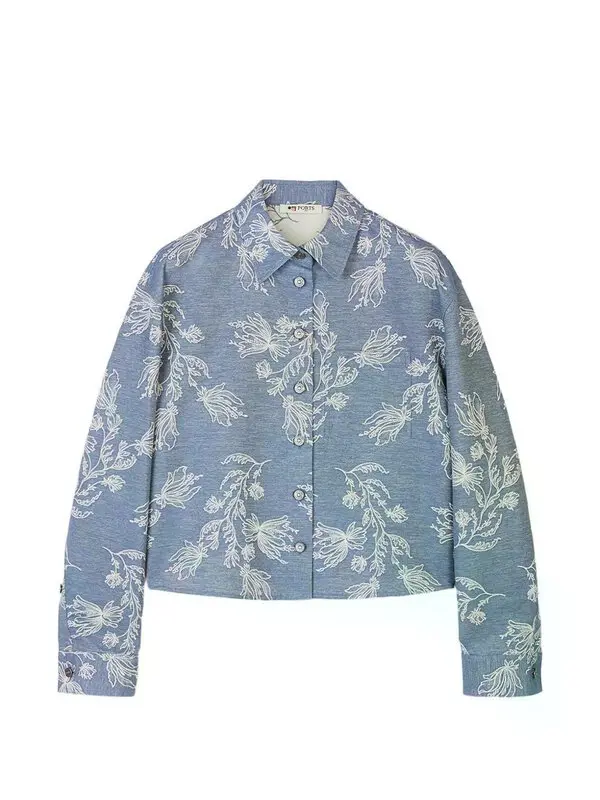 Ports 1961 Floral Embroidered Jacket