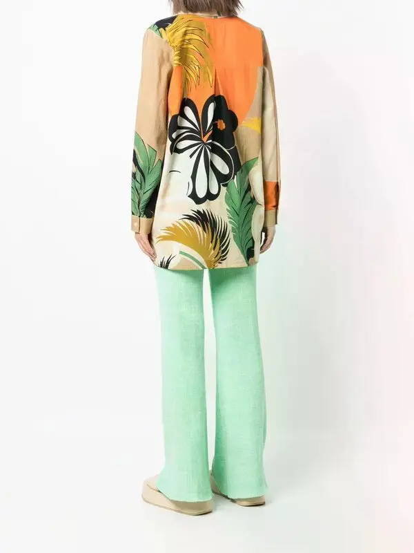 BAMBAH Amazonia Floral Print Cotton Shirt