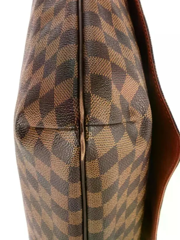 LOUIS VUITTON Damier Azur Checked Shoulder Bag