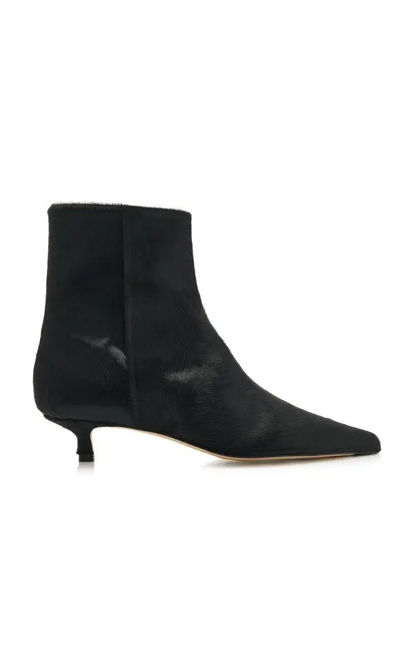 AeydĒ Sofie Ponyhair Boots - Black