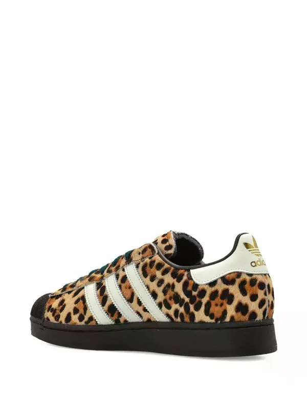 Adidas Superstar Ii Leopard Print Trainers