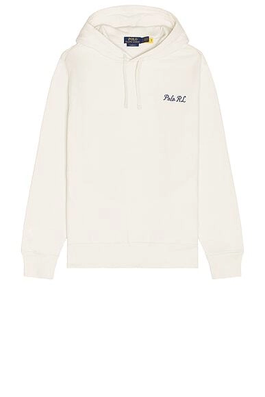 Polo Ralph Lauren Fleece Polo Script Heritage Bear Hoodie - Nevis