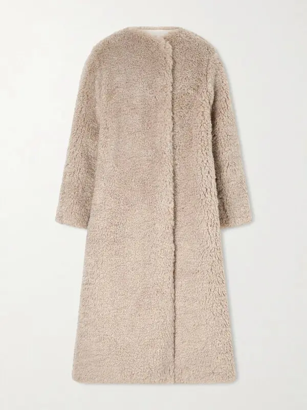 Maria Mcmanus Fleece Wrap Coat