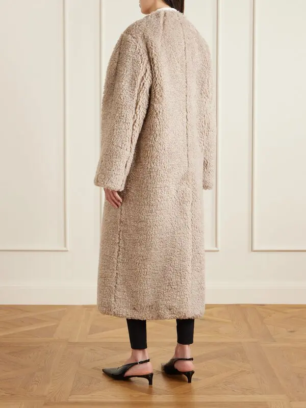 Maria Mcmanus Fleece Wrap Coat
