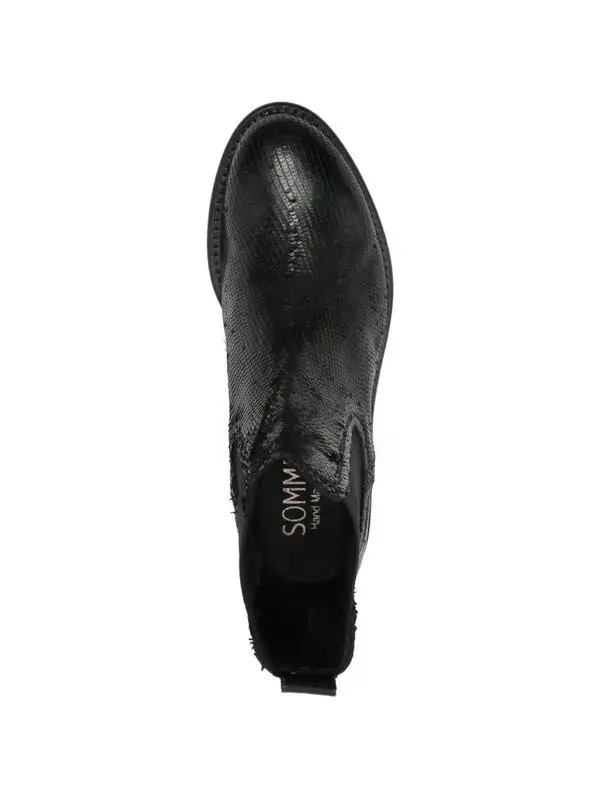 SOMMET Textured Chelsea Boots