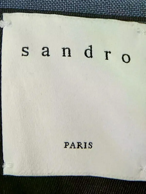Sandro Tailored Wool Trousers