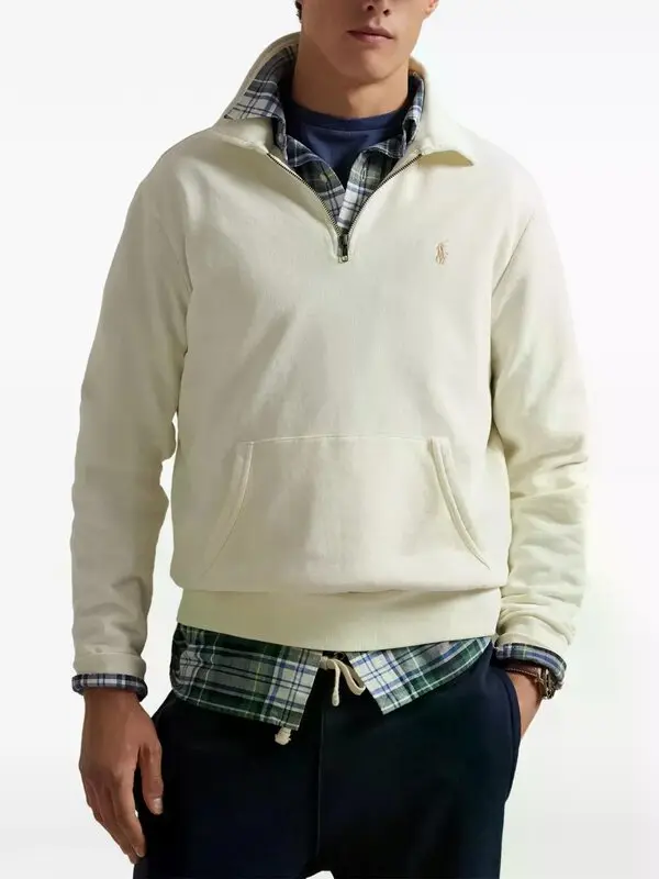 Polo Ralph Lauren Half-zip Sweatshirt - Neutrals