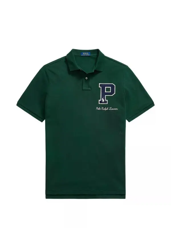 Polo Ralph Lauren Logo-embroidered Short-sleeve Polo Shirt - Green