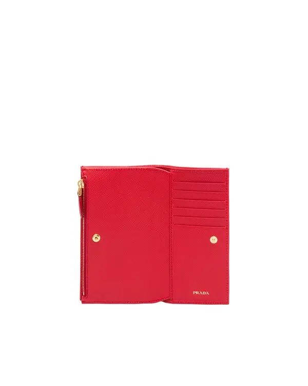 Prada Large Saffiano Leather Wallet