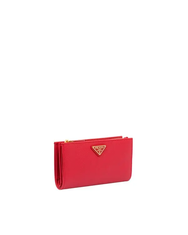 Prada Large Saffiano Leather Wallet