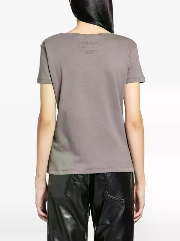 Max Mara Wool T-shirt - Grey