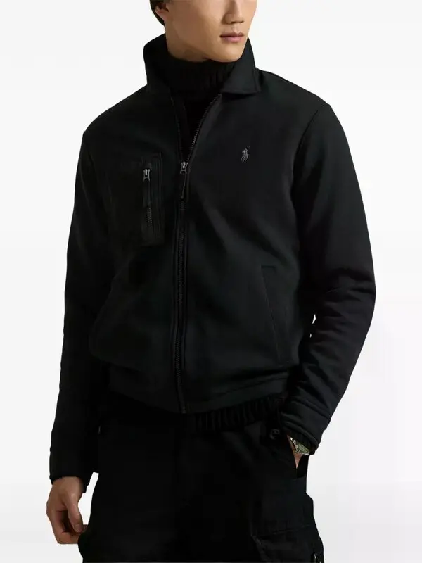 Polo Ralph Lauren Zip-pocket Sweatshirt - Black